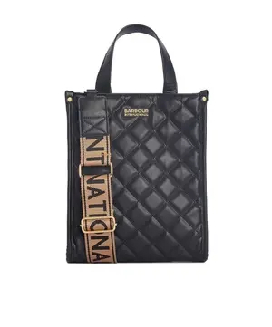 Barbour Quilted Fenchurch Tote Bag - Black