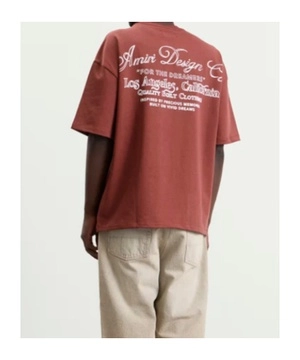Amiri Dreamers Oversized T-shirt - Brick