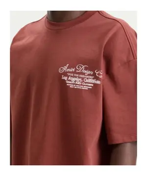 Amiri Dreamers Oversized T-shirt - Brick