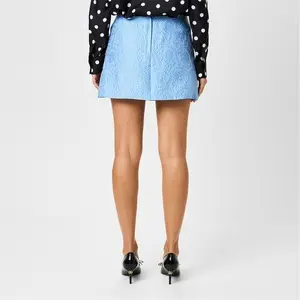 Dolce & Gabbana Floral Jacquard A-line Mini Skirt