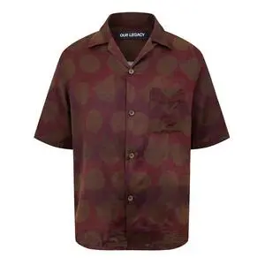 Our Legacy Printed Short-sleeved Shirt - Red