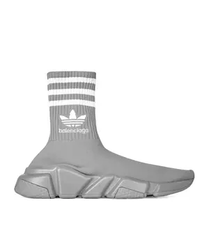 Balenciaga Balenciaga Knitted Sock Sneakers Gray