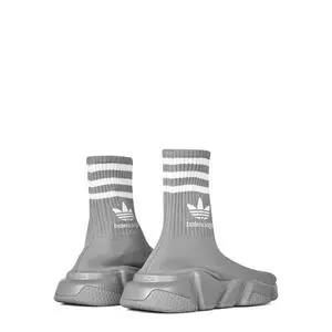 Balenciaga Knitted Sock Sneakers - Gray