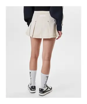 Palm Angels Pleated Mini Skirts