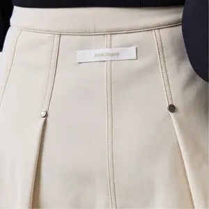 Palm Angels Pleated Mini Skirts