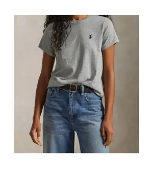 Polo Ralph Lauren Crewneck T-shirt With Logo - Black