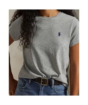 Polo Ralph Lauren Crewneck T-shirt With Logo - Black