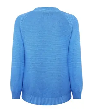 Max Mara Classic Round Neck Sweater - Blue