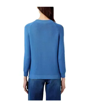 Max Mara Classic Round Neck Sweater - Blue