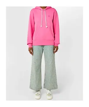 Acne Studios Long-sleeved Hooded Sweatshirt