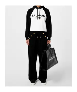 Balmain Drawstring Waist Track Pants