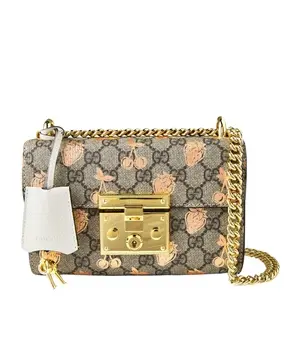 Gucci Padlock Berry Shoulder Bag