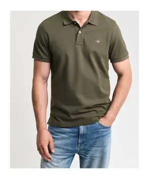 Gant Logo Short Sleeve Polo Shirt