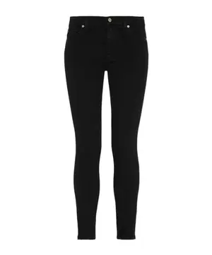 7 For All Mankind High Waist Skinny Crop Jeans