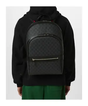 Gucci Gg Supreme Monogram Backpack