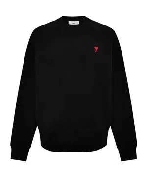 AMI Paris De Coeur Crewneck Sweatshirt