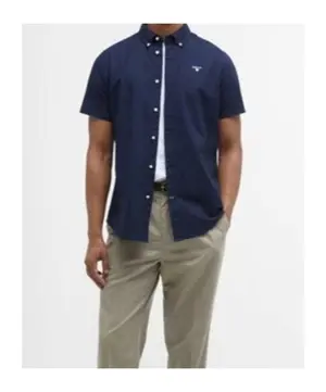 Barbour Oxford Short Sleeve Tailored Shirt