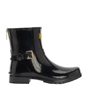 Barbour Short Warm Buckled Rain Boots