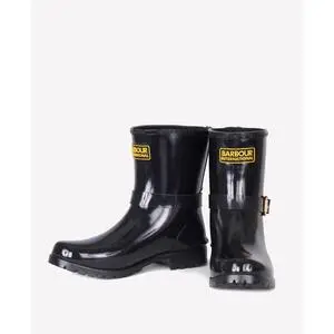Barbour Short Warm Buckled Rain Boots