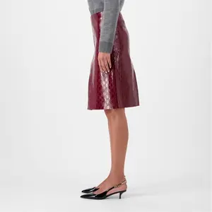 Gucci Gg Embossed Mid-length Skirt