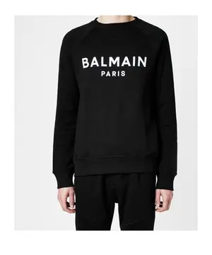 Balmain Print Logo Cotton T-shirt