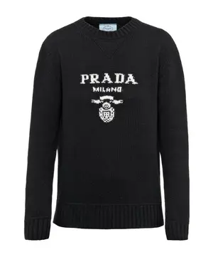 Prada Logo Knit Jumper