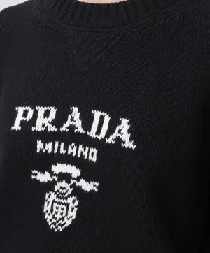 Prada Logo Knit Jumper