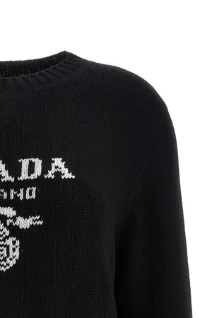 Prada Logo Knit Jumper