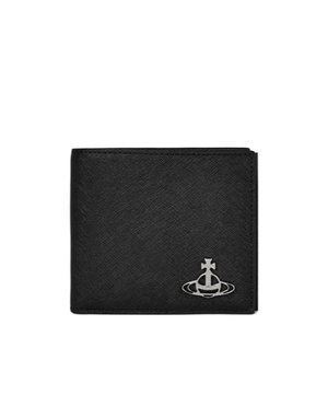 VIVIENNE WESTWOOD Embellished Kent Billfold Wallet - Black