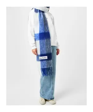 Acne Studios Plaid Scarf