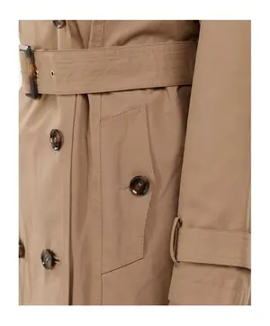 Barbour Lapel Jacket With Belt