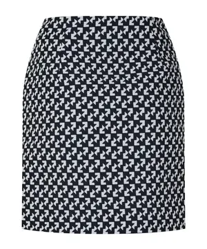 Off-White Color-blocked Skirt - Black