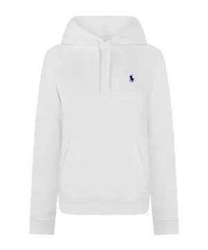Polo Ralph Lauren Embroidered Pony Hoodie - White