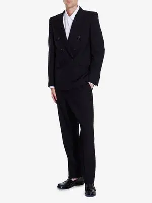 Saint Laurent Double-breasted Peak Lapel Jacket