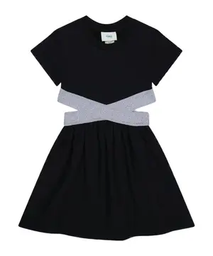 Fendi Logo Waist Dress