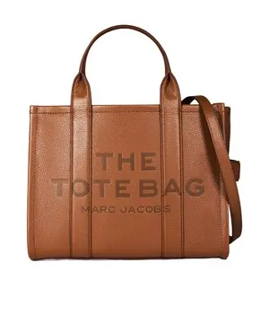 Marc Jacobs Medium Leather Tote Bag - Brown
