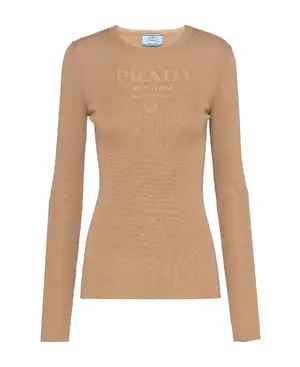 Prada Superfine Wool Crew-neck Sweater