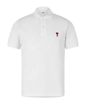 AMI Paris Adc Polo - White