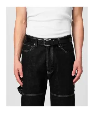 Polo Ralph Lauren Square Buckle Leather Belt
