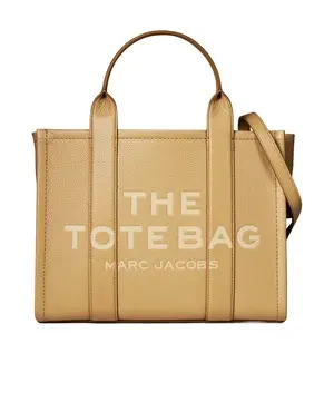 Marc Jacobs Medium Leather Tote Bag - Nude