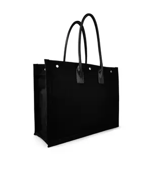 Saint Laurent Rive Gauche Logo Tote