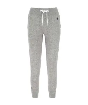 Polo Ralph Lauren Logo Embroidered Track Pants - Gray