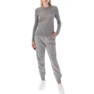 Polo Ralph Lauren Embroidered Track Pants - Gray