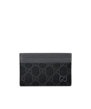Gucci Logo Card Holder - Black