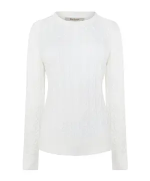 Barbour Hampton Knit Sweater - Off White