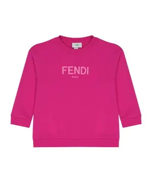 Fendi Round-neck Logo Sweatshirt