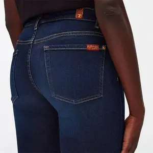 7 For All Mankind High Waist Skinny Crop Jeans