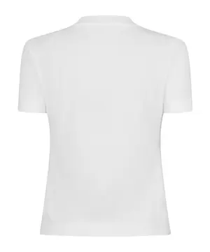 Jacquemus Short Sleeve T-shirt With Lettering Detail