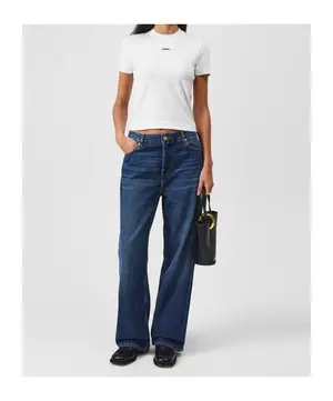 Jacquemus Short Sleeve T-shirt With Lettering Detail