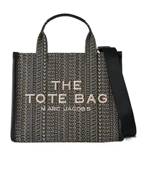 Marc Jacobs Monogram Medium Tote Bag - Black